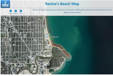 City of Racine Announces Interactive Beach Map | WGTD